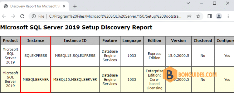 How to Find Microsoft SQL Server Instance Name in Windows