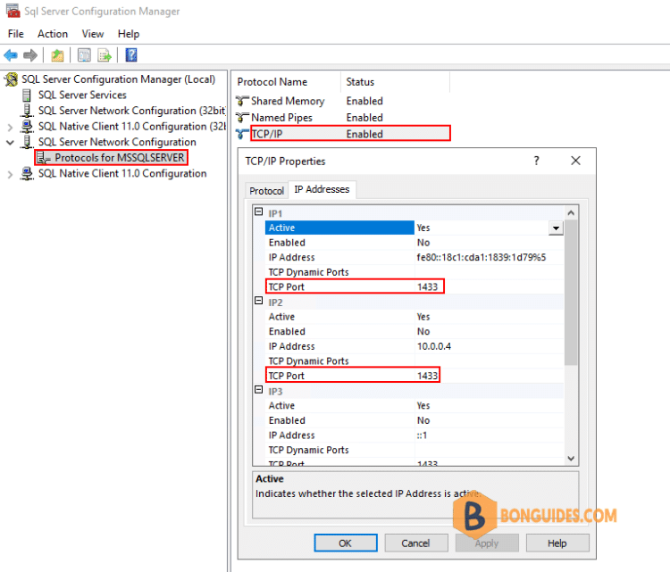 How to determine the port number used by SQL Server and configure a ...