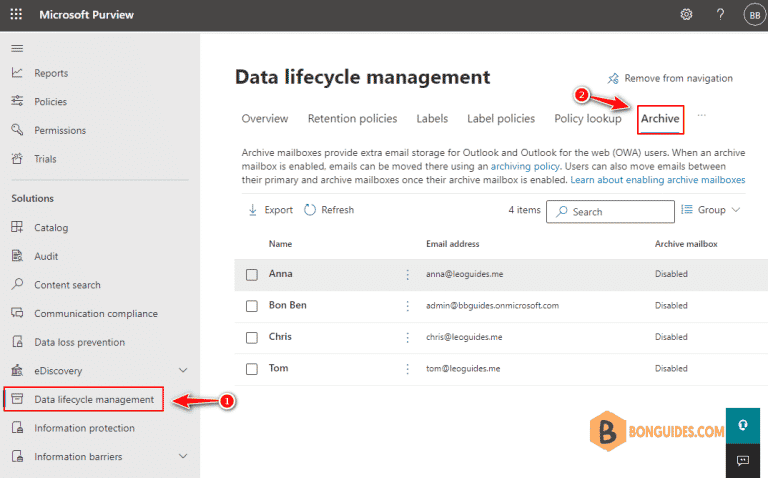 How to Enable Online Archiving for Microsoft 365 Exchange Online