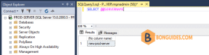 How to Change SQL Server Instance Name in Windows