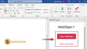 How to Download and Install MathType Add-in for Word in Office 365