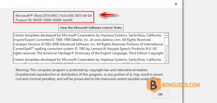 How to Check Your Microsoft Office is 64 or 32 bit