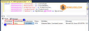 How to Check if the MS SQL Server Licenses are Valid