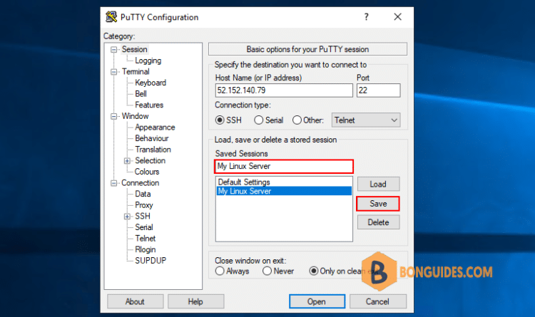 How to Connect to a Remote Server Over SSH using PuTTY