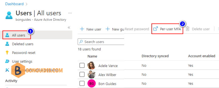 How to Enable or Disable MFA for a Single User in Microsoft 365 and AzureAD