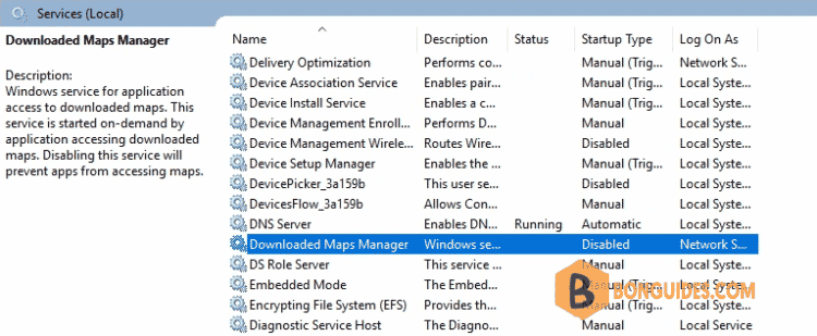 How to Disable Maps Broker - Downloaded Maps Manager Service on Server