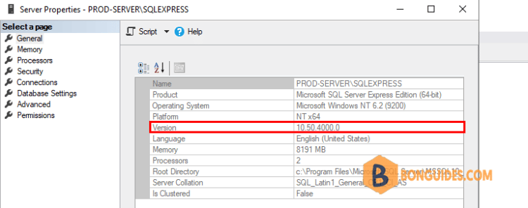 How to Determine the Service Pack of SQL Server