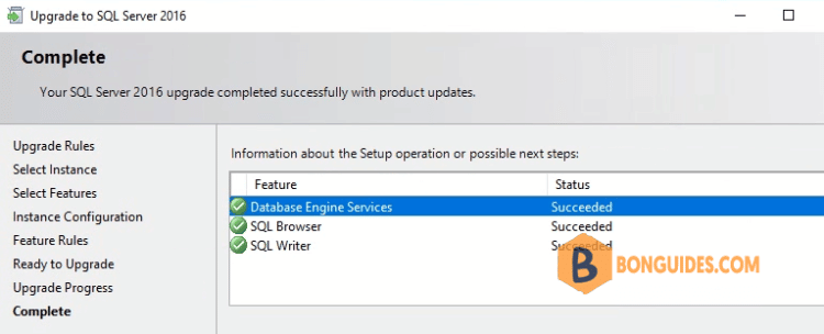 How to Upgrade SQL Server 2012 to SQL Server 2016 without Reinstalling