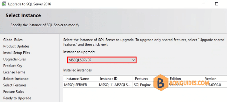 How to Upgrade SQL Server 2012 to SQL Server 2016 without Reinstalling