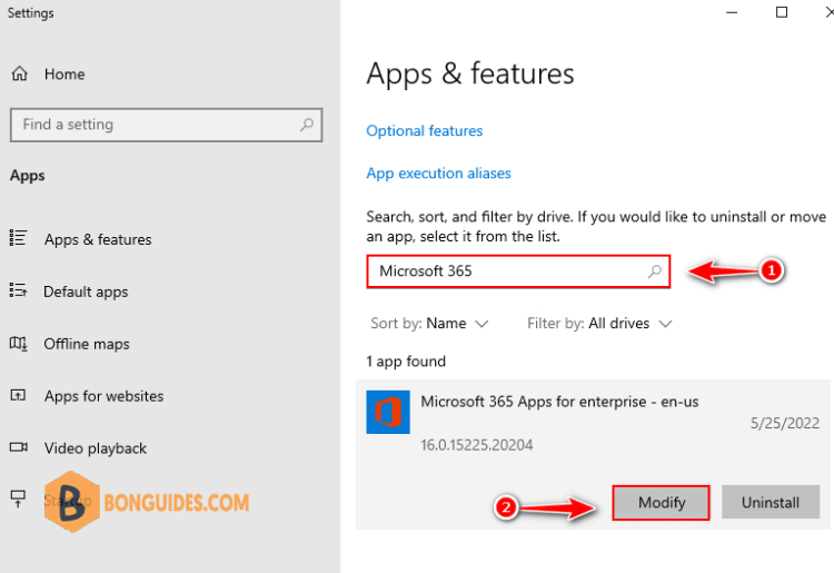 How to Repair Microsoft Office 365, Office 2021, Office 2019, Office 2016