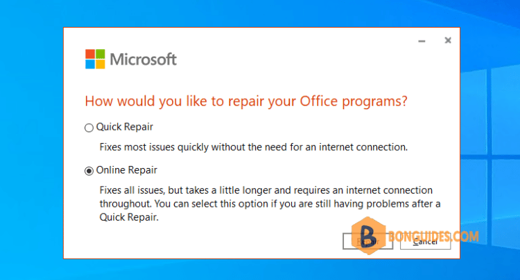 How to Repair Your Microsoft 365 Apps Installation
