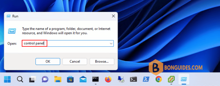 Ways to Open Control Panel in Windows 11