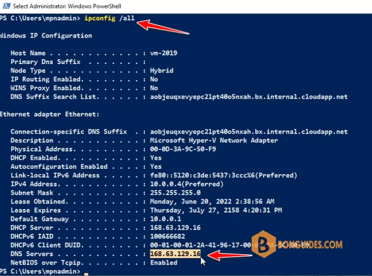 How to Set Static Private IP Address for Azure Virtual Machine