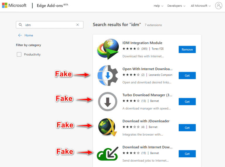 Fix IDM Button Missing in Edge | Install IDM Extension in Microsoft ...