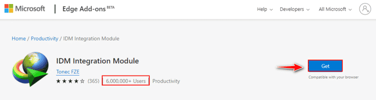 Fix IDM Button Missing in Edge | Install IDM Extension in Microsoft ...