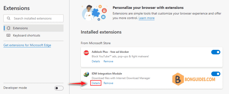 Fix IDM Button Missing in Edge | Install IDM Extension in Microsoft ...