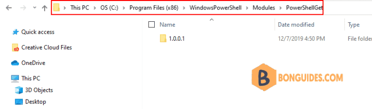 Fix Module PowerShellGet was not Installed by Using Install-Module, so it cannot be Updated