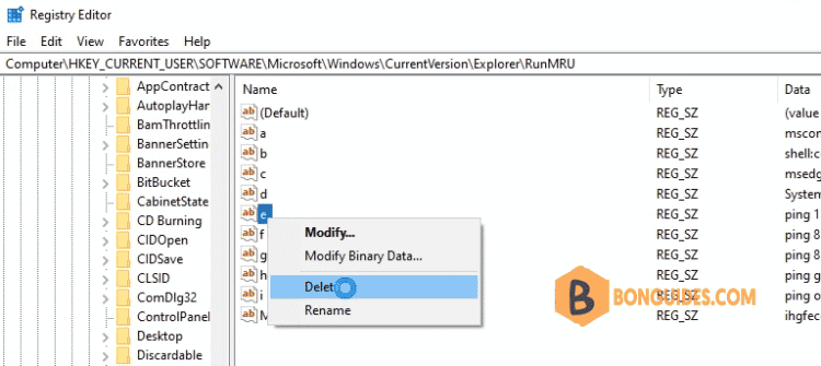 How to Clear, Remove or Clean Windows Run History Commands