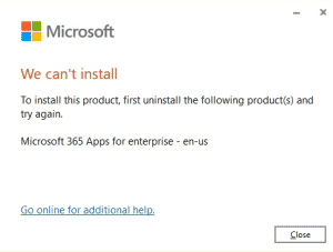 How to Fix To Install This Product First Uninstall The Following ...