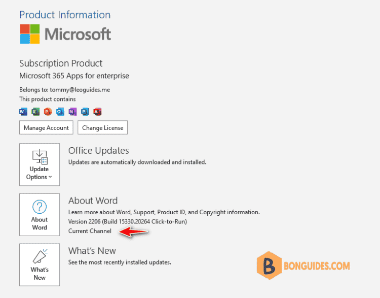 How to Change the Update Channels for Microsoft 365 Apps