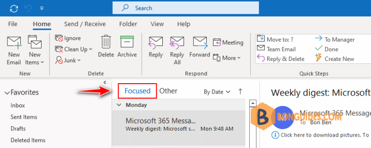 How to Turn Off or Disable Focused Inbox in Outlook Microsoft 365