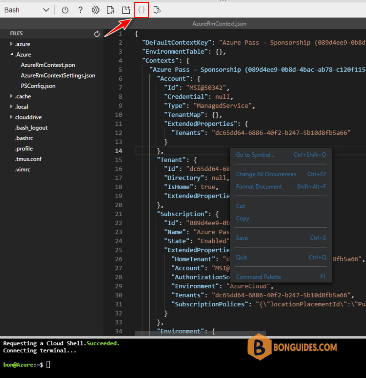 How to Enable and Connect to Microsoft Azure Cloud Shell
