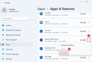How to Completely Uninstall the Subsystem for Linux WSL on Windows