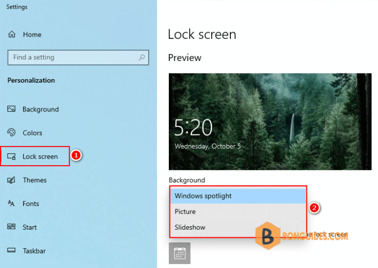 How to Add or Change the Lock Screen Background in Windows 10