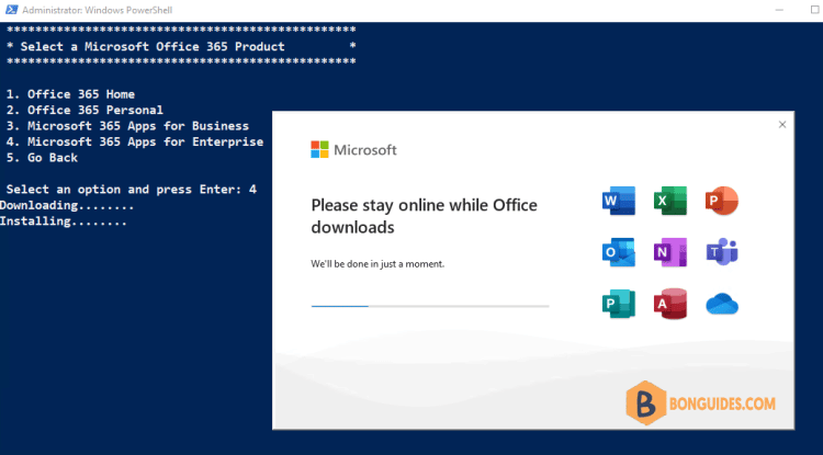 How to Download and Install Office 365 Using PowerShell