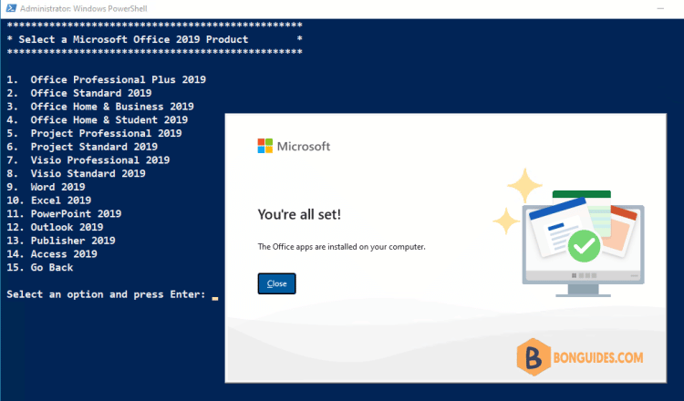 How to Download and Install Office Home and Student 2019 Using PowerShell