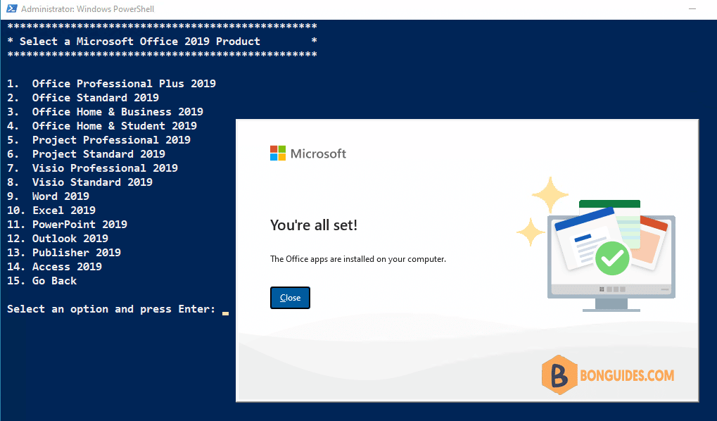 How to Download and Install Office Home and Student 2019 Using PowerShell