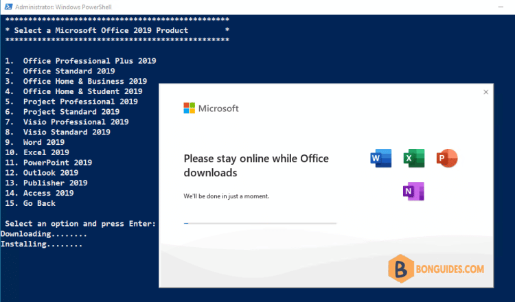 How to Download and Install Office Home and Student 2019 Using PowerShell