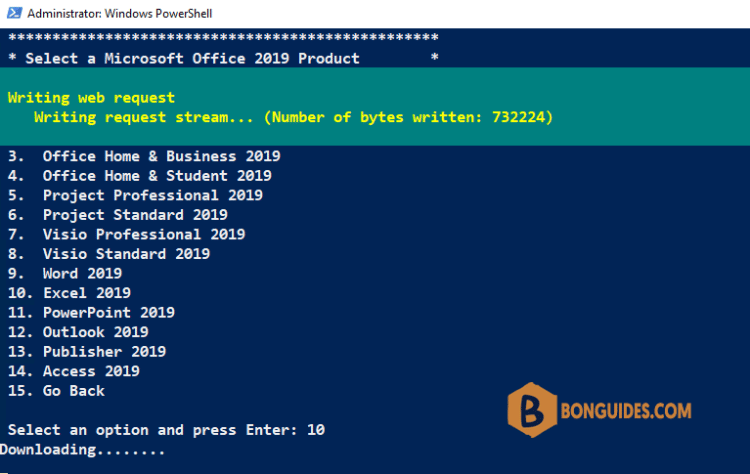 How to Download and Install Excel 2019 Using PowerShell