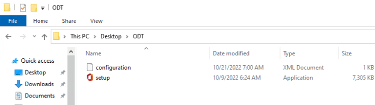 Download and Install Office 2021 using Office Deployment Tool