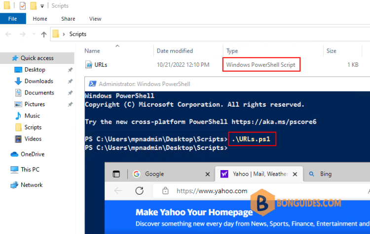 How to Open Multiple URLs in a Browser Using PowerShell