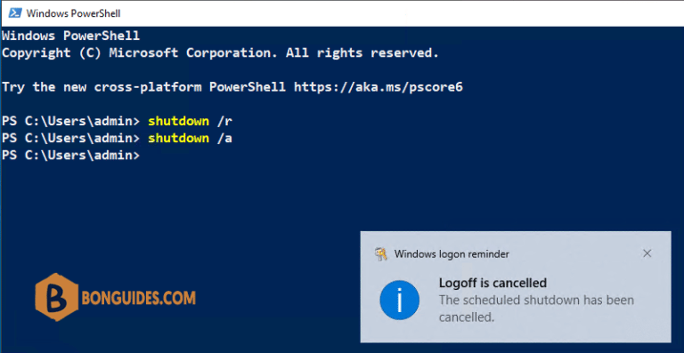 How to Restart or Shut Down Your Computer Using PowerShell