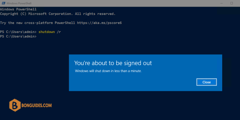 How to Restart or Shut Down Your Computer Using PowerShell